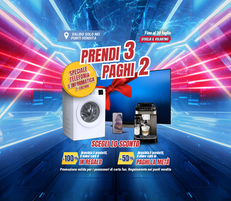 TRONY - VOLANTINO - Informatica, TV, Telefonia e Elettrodomestici online