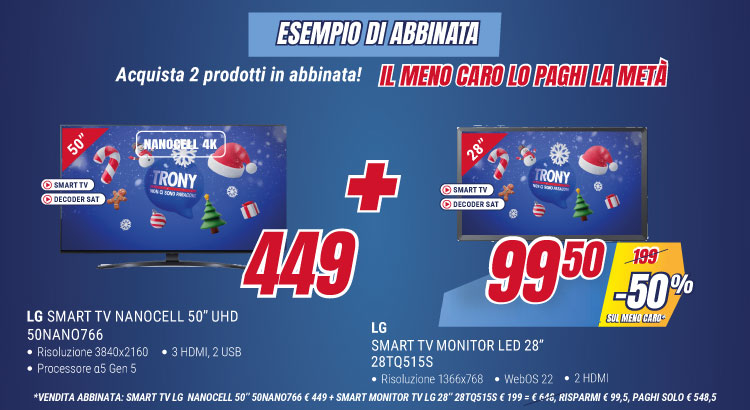 TRONY - VOLANTINO - Informatica, TV, Telefonia e Elettrodomestici online